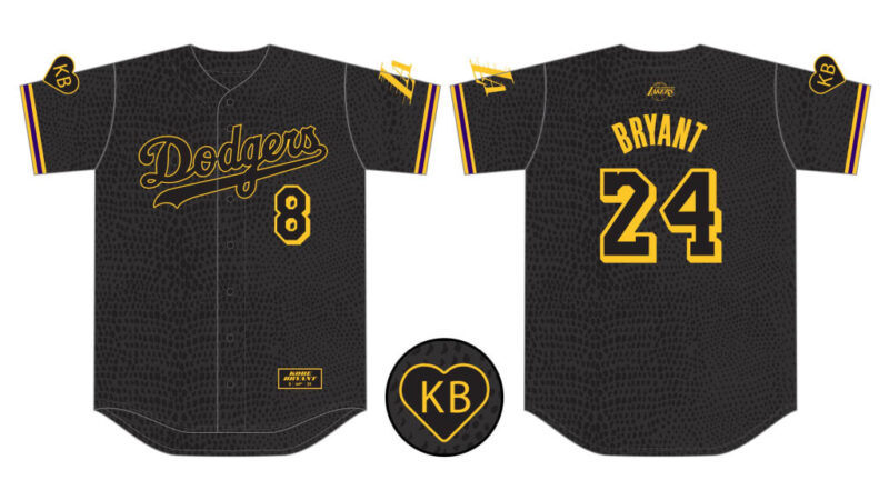 FIRST LOOK: Kobe Bryant jersey giveaway at Dodger Stadium for Aug. 25