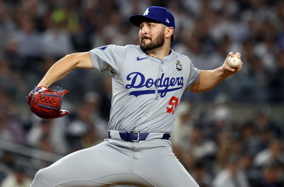 Alex Vesia's Father Had Idea For Split Yankees-Dodgers Jersey