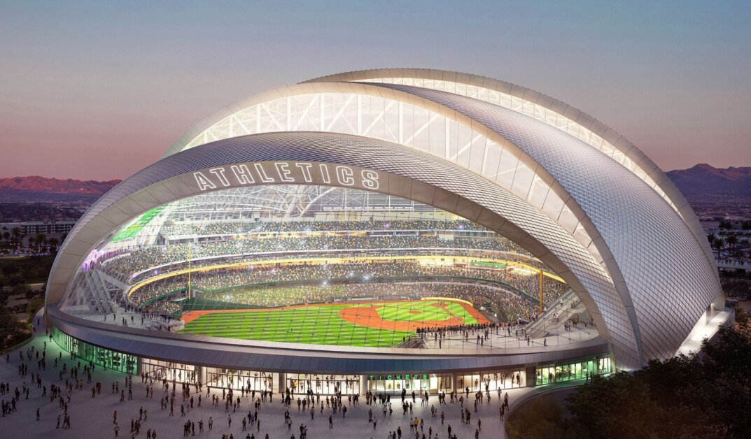 Rob Manfred remaining optimistic on timeline for Athletics' Las Vegas stadium
