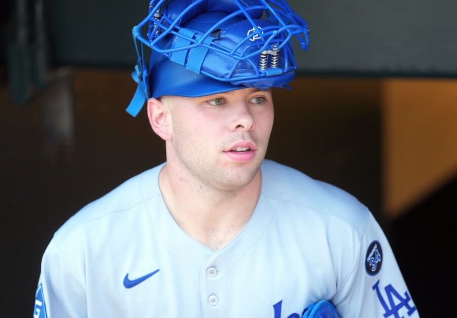Dodgers not planning to expand Dalton Rushing's positions