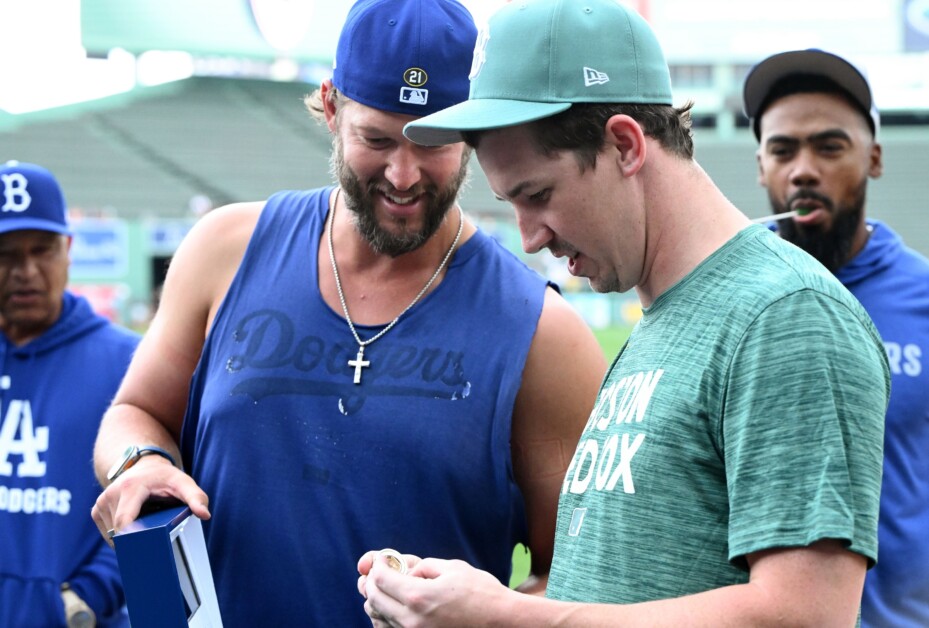 Walker Buehler Receives 2024 Dodgers World Series Ring From Clayton ...