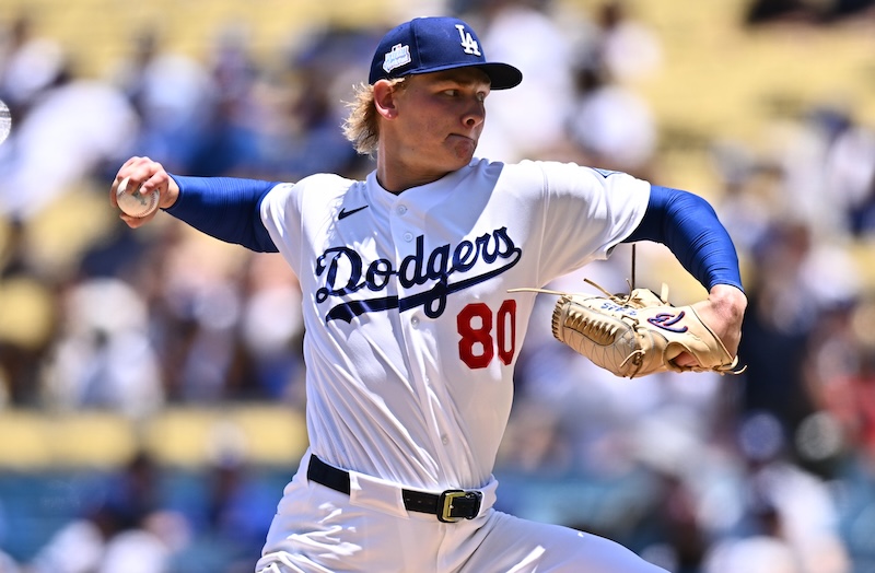 One silver lining pitching injuries is having for Dodgers depth